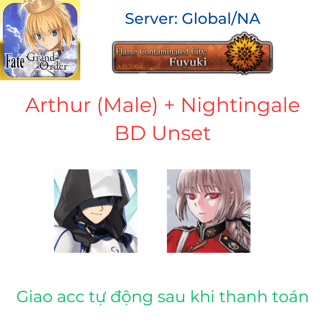 [#20] [NA] [Starter] Arthur Pendragon – Nightingale – HM Alter Shop